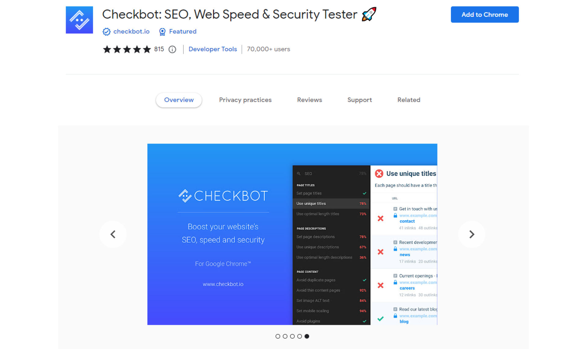 Checkbot の紹介 - Webツール紹介ブログ